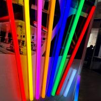 China DC24V Led Border Tube Light For Gas Station Red Blue Green Color IP68 Anti Condensation for sale