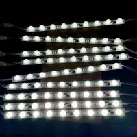 China Osram Cree 8x50 Degrees Led Side Light Bar 24v 9leds 22w Rigid Strip For Light Box for sale