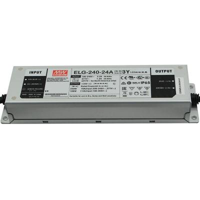 China Meanwell ELG-240-24 240W 24V Dimmable LED Driver IP65 IP67 Power Supply for sale