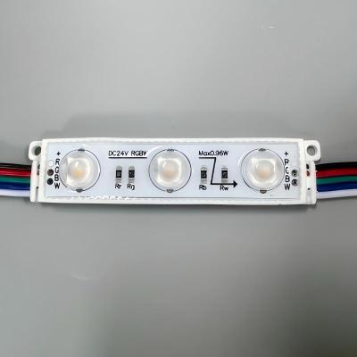 China RGBW Led Module 0.96W 24V IP68 165° for Led Logos for sale