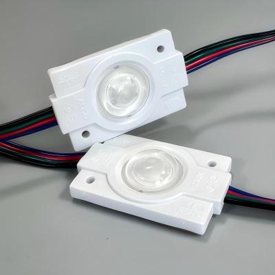 China RGB Led Module DC12V 1.5W IP65 160 degrees for Color changing channel letter signs for sale