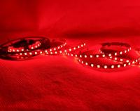 China Red 2835 Zigzag LED Strip 120LED/m 3M Adhesive Tape Flexible SMD Light for sale