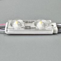 China 12V IP67 LED Module Light 2 LEDs 170° Lens for Acrylic Signs Signboard Backlight for sale