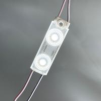 China 12V IP67 LED Module Light 2 LEDs 170° Lens for Acrylic Signs Signboard Backlight for sale