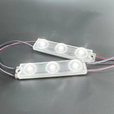 China High Lumens LED Backlit Module 3leds Module Light DC12V 24V 1.08W 195lm for sale