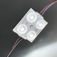 China 4leds Sign Light Module 2835 Back Light Module 12V 1.44W 180lm/W 175 Degrees for sale