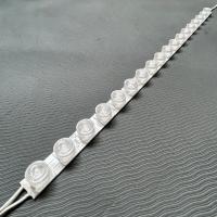 China 18W 18LEDs LED Rigid Bar Strip Light With Lens 15x45 Degrees Edge Bar Lighting for sale