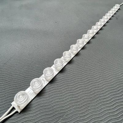 China 18W 18LEDs LED Rigid Bar Strip Light With Lens 15x45 Degrees Edge Bar Lighting for sale