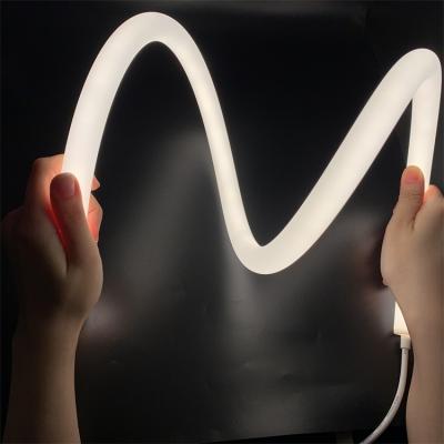 China D25mm 360 Degree LED Neon Flex Light Full Side Emitting Silicone Neon Tube Lighting for sale