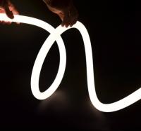 China 6000k Flexible Led Neon Light 22mm Diameter Silicone Led Neon Rope 20W IP67 Waterproo for sale
