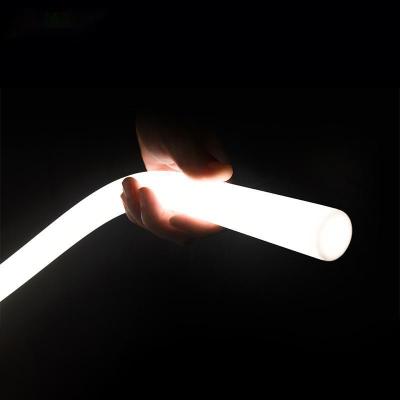 China 6000k Flexible Led Neon Light 22mm Diameter Silicone Led Neon Rope 20W IP67 Waterproo for sale