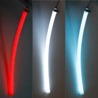 China RGB Color Flexible Led Neon Strip 360 Degree View Angle Weather Resistant 12V 24V for sale
