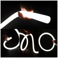 China D40mm Round Silicone LED Neon Strip 360° Uniform Glow Flexible Light for sale