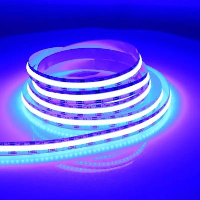 China COB LED Tape Light 840led/m Color Changing DC24V Flexible COB RGB LED Strip IP33 for sale