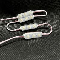 China Low Voltage Mini Led Module 0.72w 24V for Slim Channel Letters for sale
