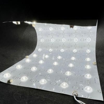 China Wide Angle LED Lighting Sheet IP33 Flexible FPC for Irregular Shape Signage for sale