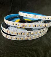 China 3528 Dual White CCT LED Strip Light 120LED/m Tunable White LED Tape 12V 24V for sale
