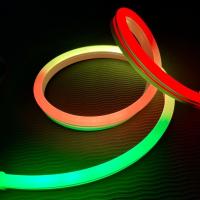 China 8x17mm RGBIC 12v Neon Flex Led Strips Addressable 120LED/M 3535 For Decorative for sale