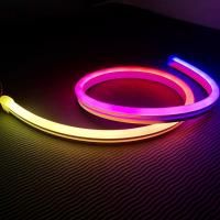 China 8x17mm RGBIC LED Strip Neon Flex Light 3535 12V Addressable Tube for sale