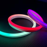 China 8x17mm RGBIC 12v Neon Flex Led Strips Addressable 120LED/M 3535 For Decorative for sale