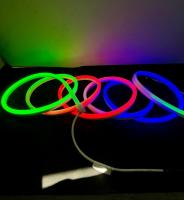 China 3535 RGBIC LED Neon Flex Light 10x23mm Silicone Rope with Pixel Effects for sale