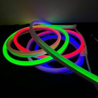 China Addressable RGBIC LED Neon Flex 10×23mm Side Glow Silicone Tube for Creative Lighting for sale