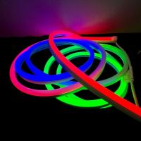 China 3535 RGBIC LED Neon Flex Light 10x23mm Silicone Neon Rope Light With Dynamic Effects for sale