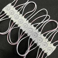 China Wide Distribution LED Sign Module 12V 175 Degree Lens for Even Brightness for sale