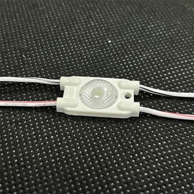 China Wide Distribution LED Sign Module 12V 175 Degree Lens for Even Brightness for sale