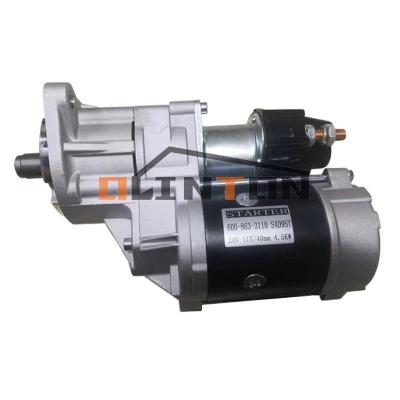 China Komatsu PC60-7 Excavator Spare Parts Starting Motor Assy 600-863-3110 for sale