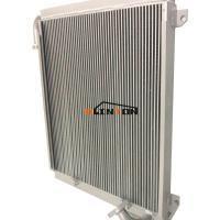 China Construction machinery parts PC200-6 20Y-0321121 hydraulic oil cooler for Excavator 20Y-03-21121 for sale