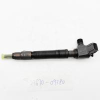 China Construction Works Excavator Machinery Parts 295050-0540 2KD 1KD Common Fuel Injector 23670-09380 for sale