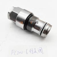 China Construction Works Excavator Swing Motor Assy Valve For Komatsu PC200-6 Relief Valve for sale