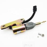 China 6BT 3991625 Engine Fuel Shut Off Solenoid Valve Construction Machinery Parts for sale