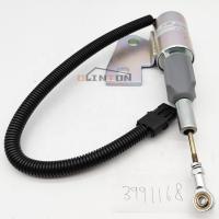China Excavator Machinery Parts 24V Stop Flameout Solenoid Valve 3991168 for Construction Works for sale
