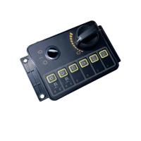 China R335-7 Excavator AC Control Panel 21N8-20506 with Throttle Knob Switch Box 21N8-20506 for sale