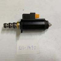 China Construction Works Blue Dot Rotate Excavator E320B E320C Brake Solenoid Valve 121-1490 for sale