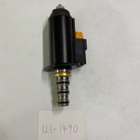 China Construction Works Blue Dot Rotate Excavator E320B E320C Brake Solenoid Valve 121-1490 for sale