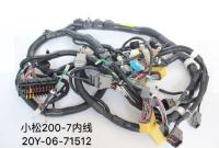 China OEM Excavator Operator Cab Wiring Harness For PC200-7 PC220-7 20Y-06-31110 20Y-06-71512 for sale