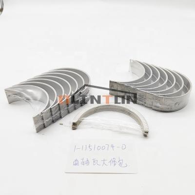 China 6BD1 6BG1 Engine 1-11510074-0 Main Bearing Metal Set for Construction Works by Trusted for sale