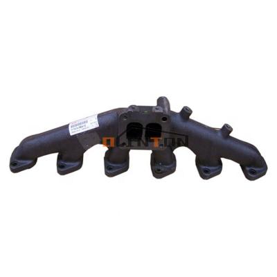 China Excavator OEM Support Cast Iron Exhaust Manifold for ZX200 6BG1 1-14141804-2 for sale