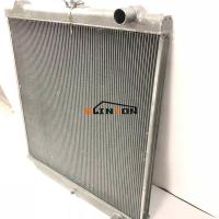 China 4BG1 Water Tank for EX100 EX120-5 Excavator Parts Cooler 4365743 Perfect Replacement for sale