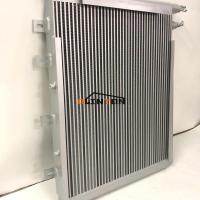 China Excavator Hydraulic Cooling System Aluminum Fin Air Condenser 202-03-7111 for PC120-6 for sale