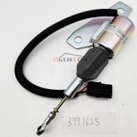 China Efficiency Excavator 6BT Diesel Engine Parts Fuel Pump Cut Off Solenoid 3991625 3991624 3991168 for sale
