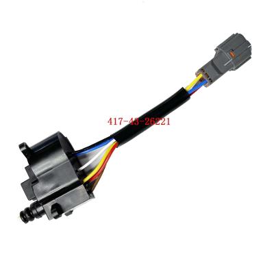 China Support OEM 417-43-26221 For JCB ZOOMLION Shantui WA380-6 WA470-6 Loader Selector Switch for sale