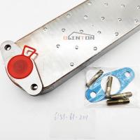 China Excavator Cooler Parts 6D125 7P 8P Oil Cooler Core 6152-62-2110 6151-61-2111 for sale