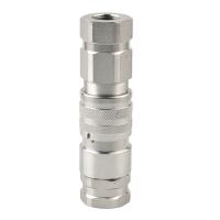 China ISO16028 Flat Face 2 Port Hydraulic Quick Couplings Hammer Crushing Machine Hydraulic Quick Couplings For Excavators for sale