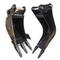 China Mini Excavator Accessories Promotional Heavy Duty Drainage Bucket Cable Ditching Trench Buckets for sale