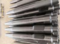 China Various Models SB40 Construction Machinery Parts Excavator Crusher Drill Rod Rock Breaking Hammer Blunt Chisel for Hammer for sale
