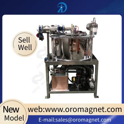 China Slurry Wet Magnetic Separator 2.5T Electromagnetic for Kaolin Feldspar Ceramics Iron Removal for sale